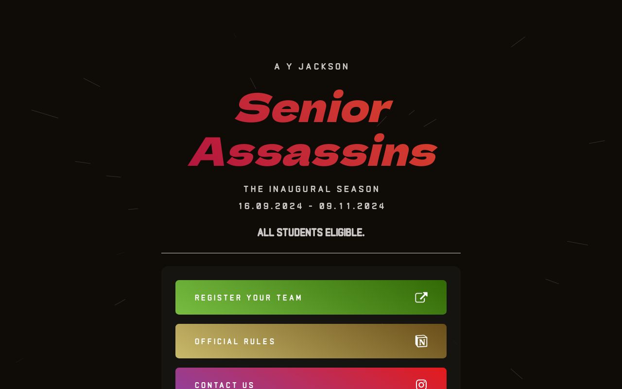 AYJ Senior Assassins